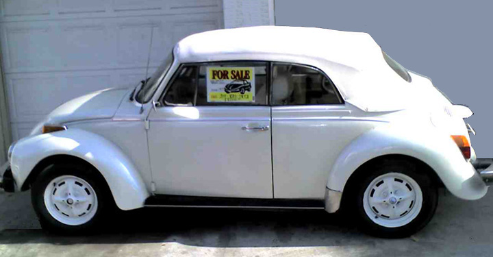 1977 Volkswagen Super Beetle Convertible